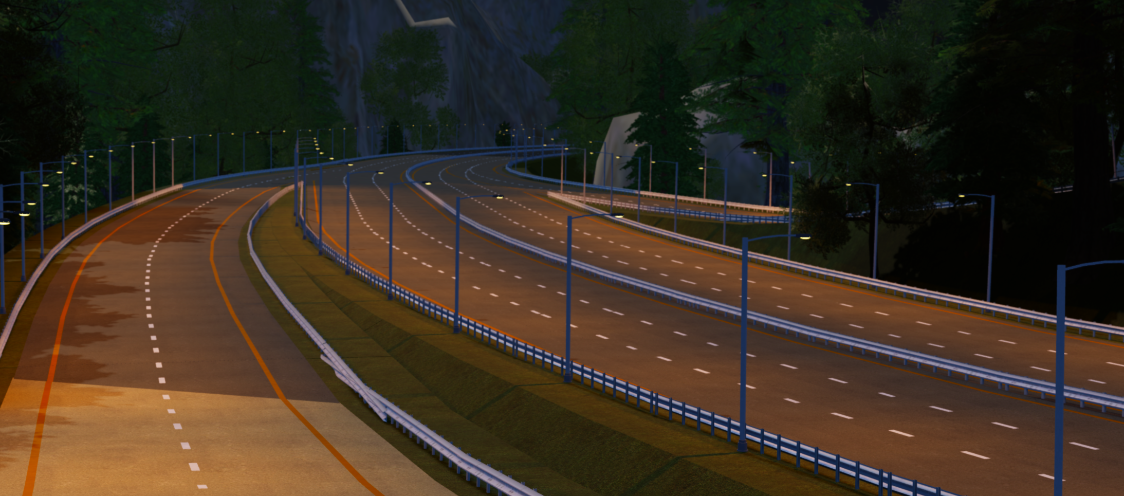 Forest Racing Track – Clearly Development