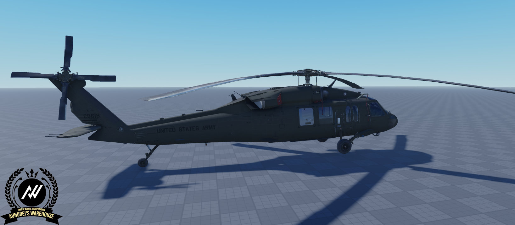 [AW] Sikorsky UH-60L Interactive V1 – Clearly Development