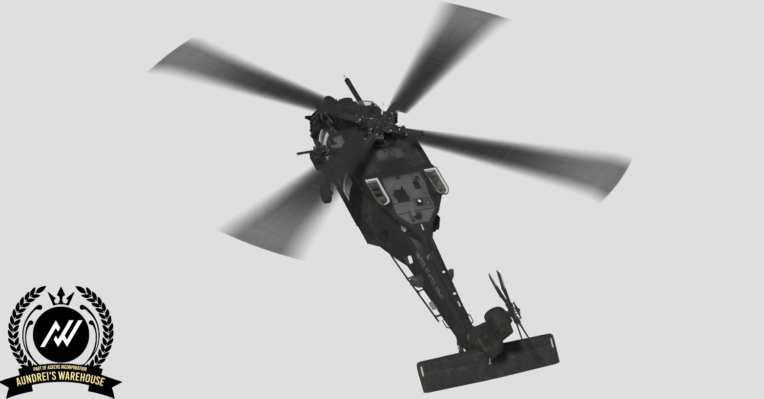 [AW] Sikorsky MH-60M Non-Interactive (US Army) V2 – Clearly Development