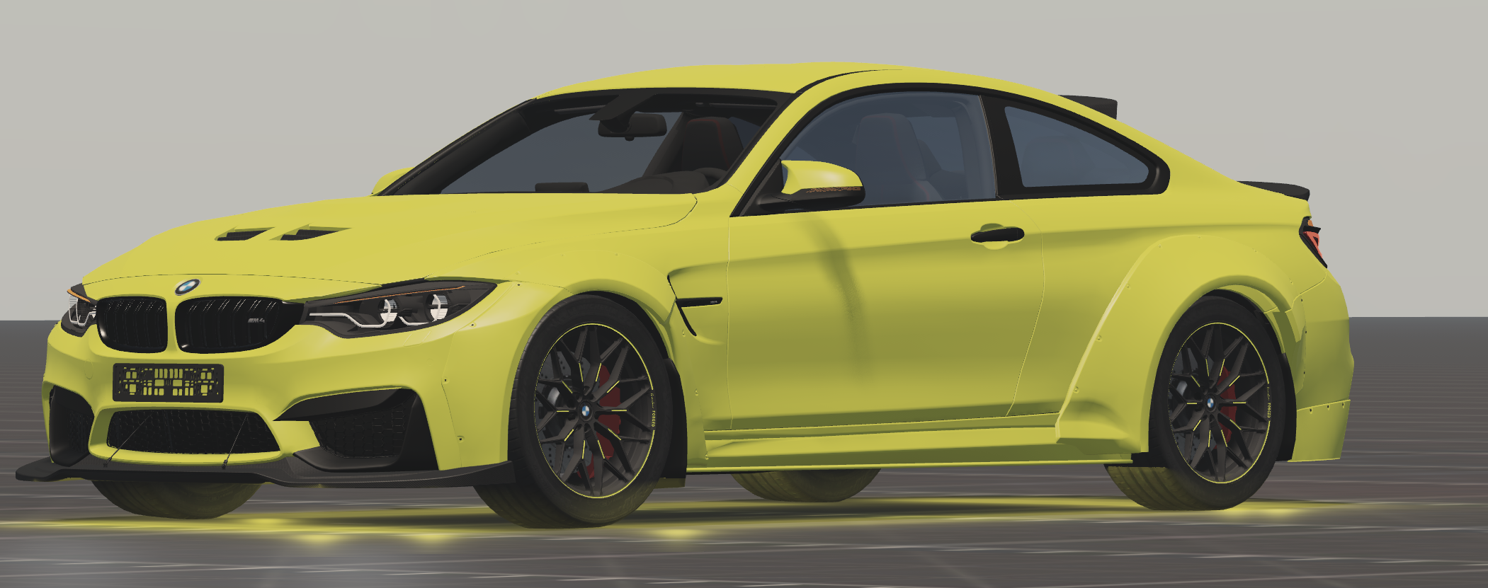 Custom BMW M4 – Clearly Development