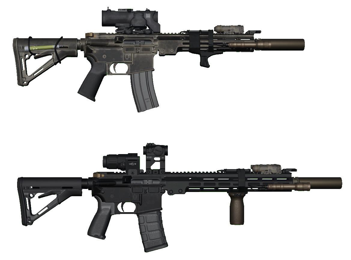 Geissel URGI M4A1 Rifles [Kitted] [LIMITED TO 1] – Clearly Development