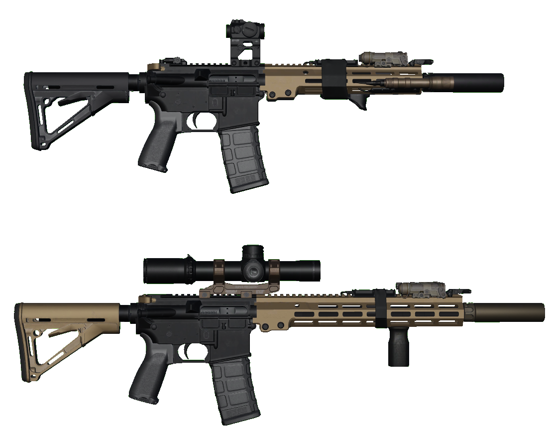 Geissel URGI M4A1 Rifles [Kitted] [LIMITED TO 1] – Clearly Development