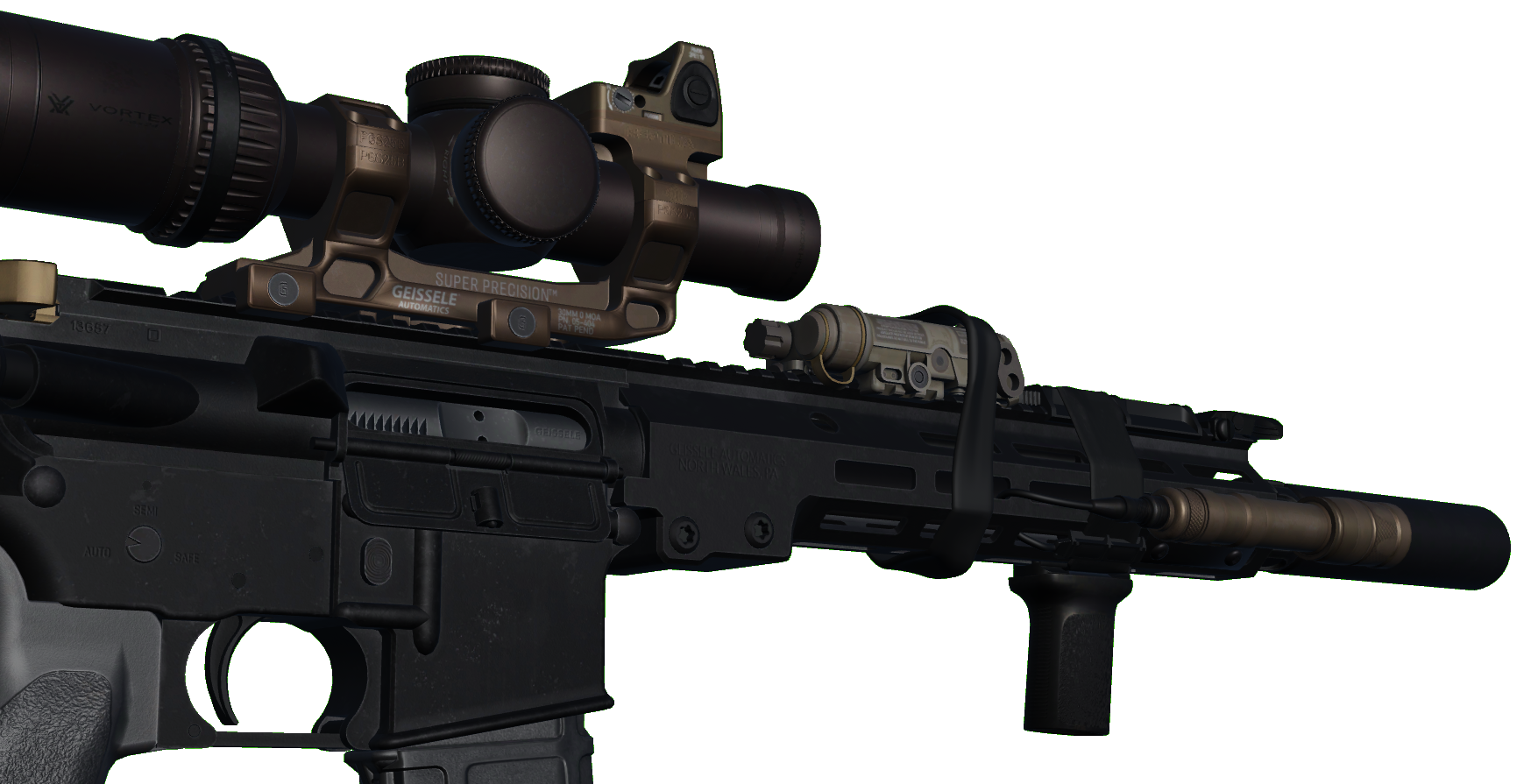 Geissel URGI M4A1 Rifles [Kitted] [LIMITED TO 1] – Clearly Development