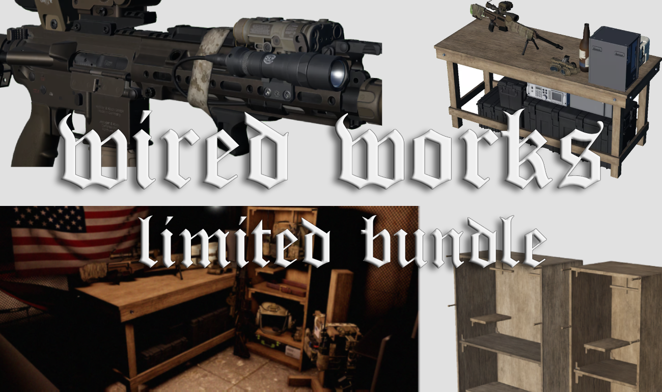 WiredWorks™ Assets Bundle [18-in-1 / LIMITED-TO-1] – Clearly Development