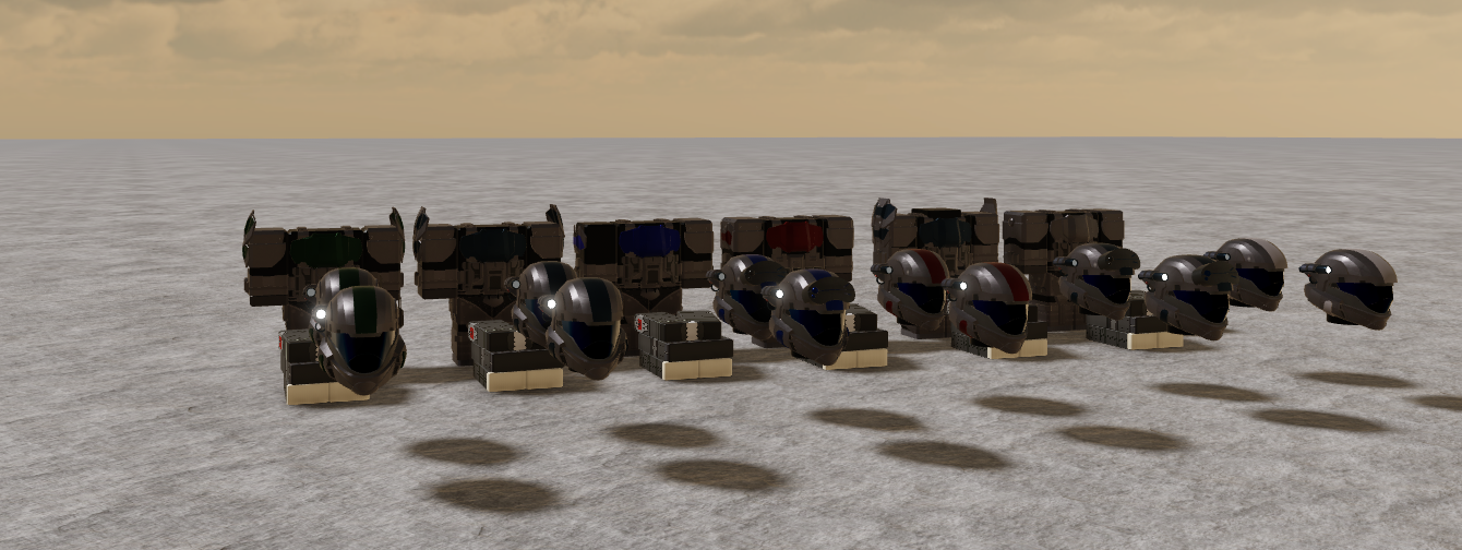 Halo Morphs Pack With Uniforms – Clearly Development