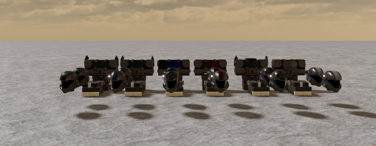 Halo Morphs Pack With Uniforms – Clearly Development