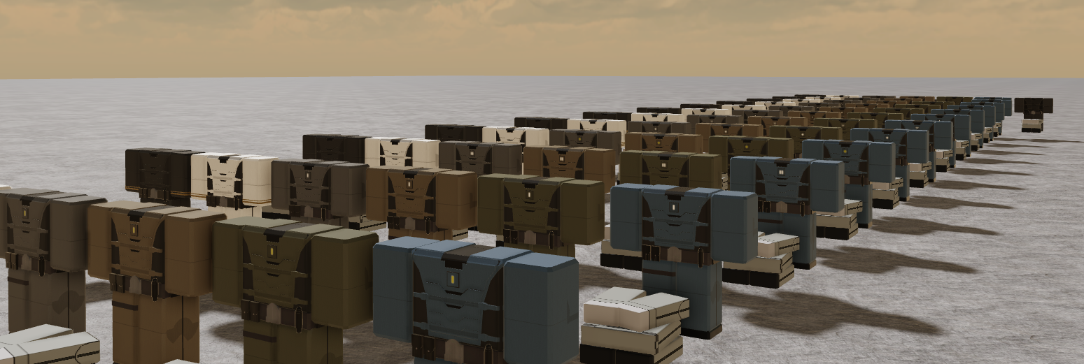 Halo Uniforms Pack With Ranks Bundle – Clearly Development