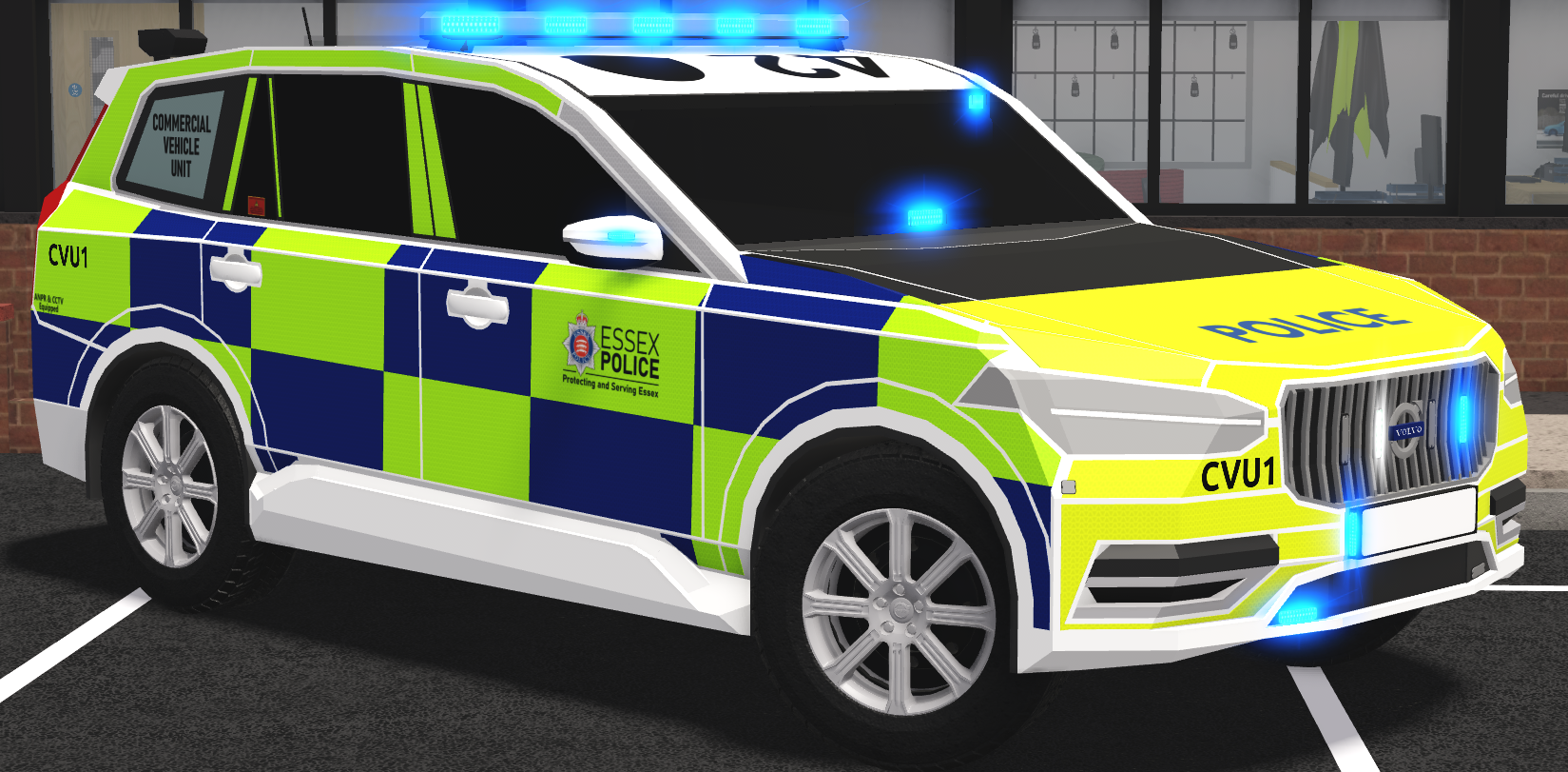 Essex Police – Commercial Vehicle Unit – Volvo XC90 Battenberg Livery ...