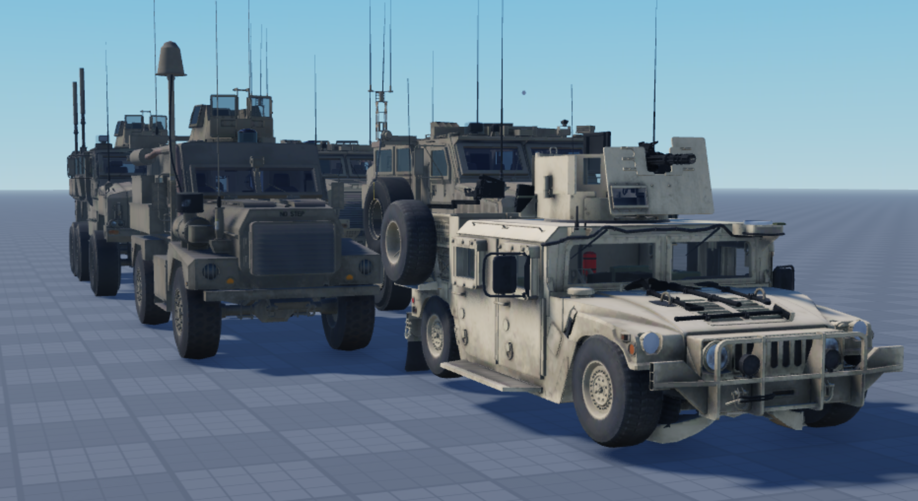 MRAP AND HUMVEE M1165 PACK – Clearly Development