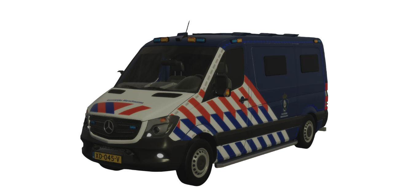 KMar Mercedes Sprinter Arrestantenbus – Clearly Development