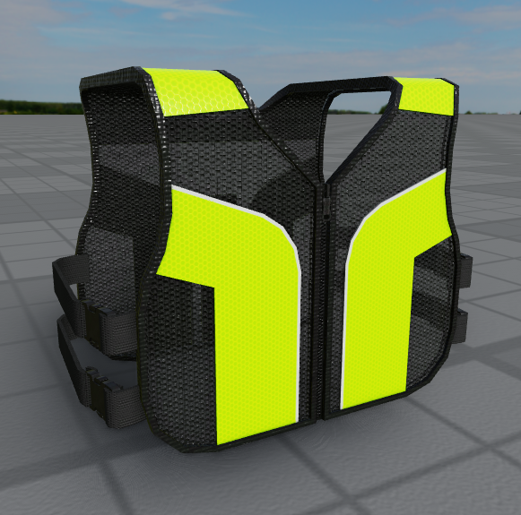 High Quality Reflective Vest Jacket Police – Clearly Development
