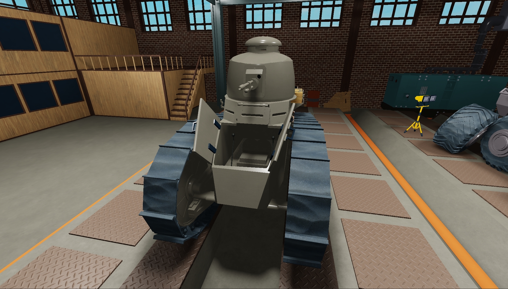 TANK / MILSIM / WW1 – French Renault FT-17 Light Tank – Clearly Development