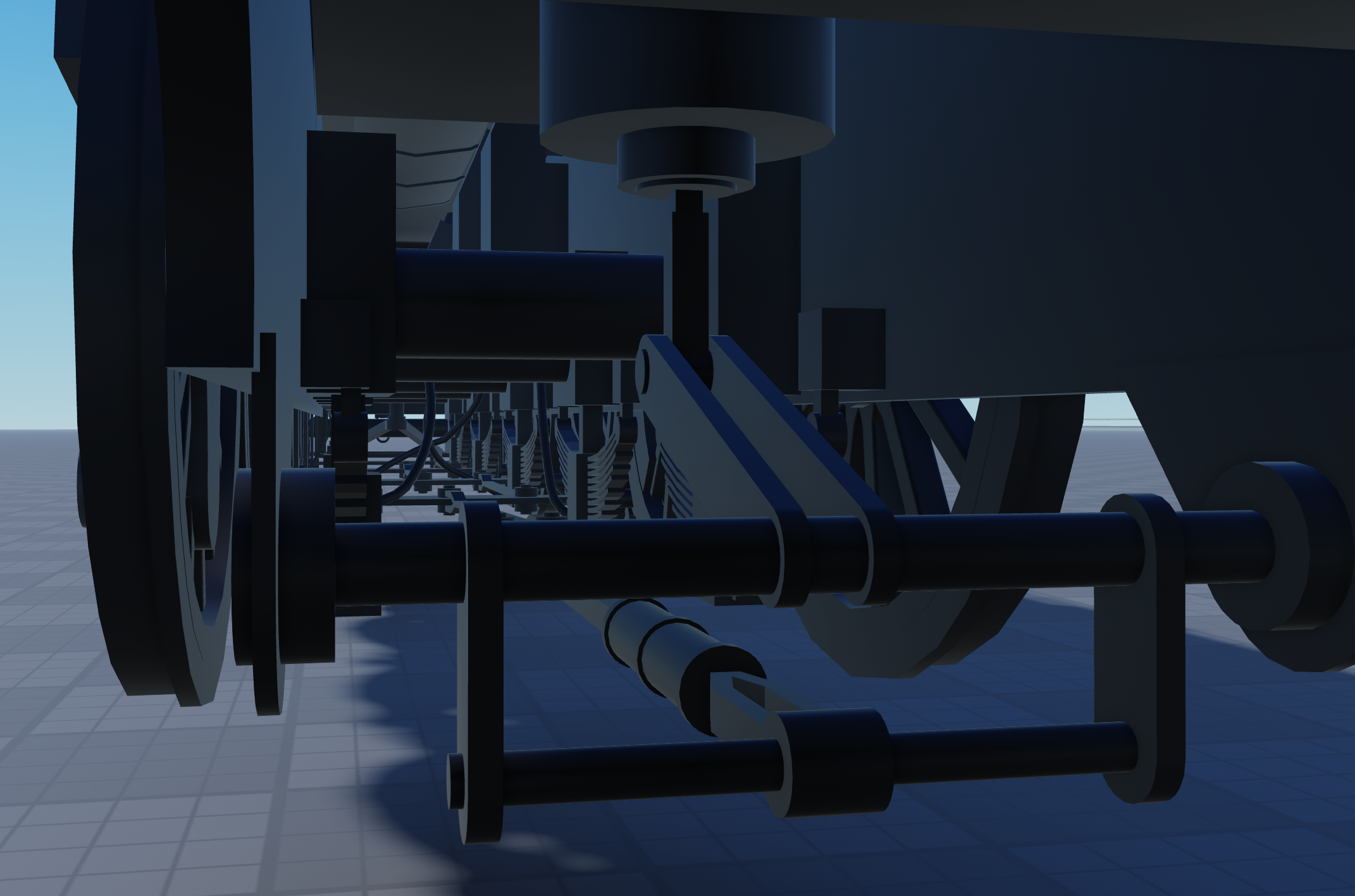 LIMITED Scripted British Railway Class 9F Evening Star 2-10-0 Steam Locomotive – Clearly Development