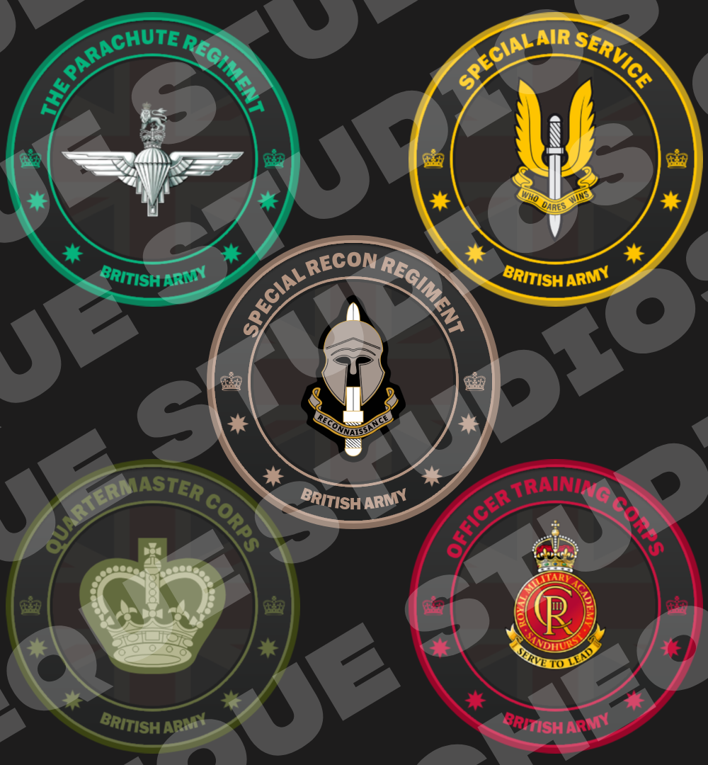 Premium British Army Icon Pack – Clearly Development