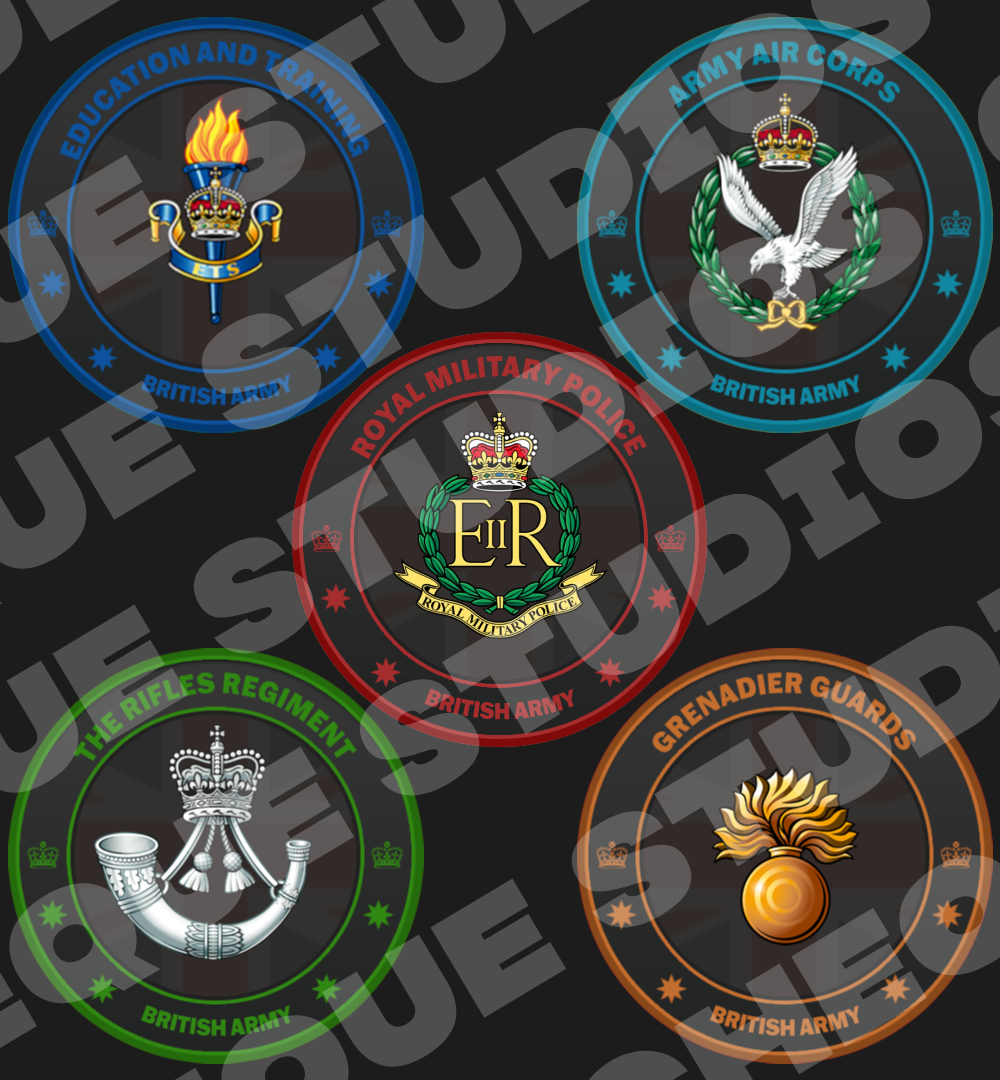 Premium British Army Icon Pack – Clearly Development