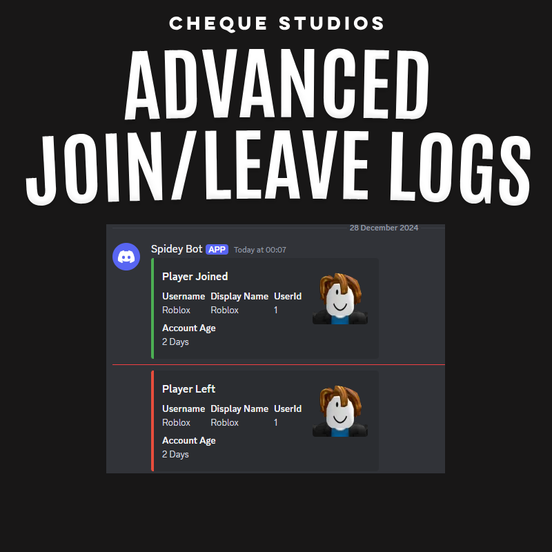 Advanced Join-Leave Logs – Clearly Development