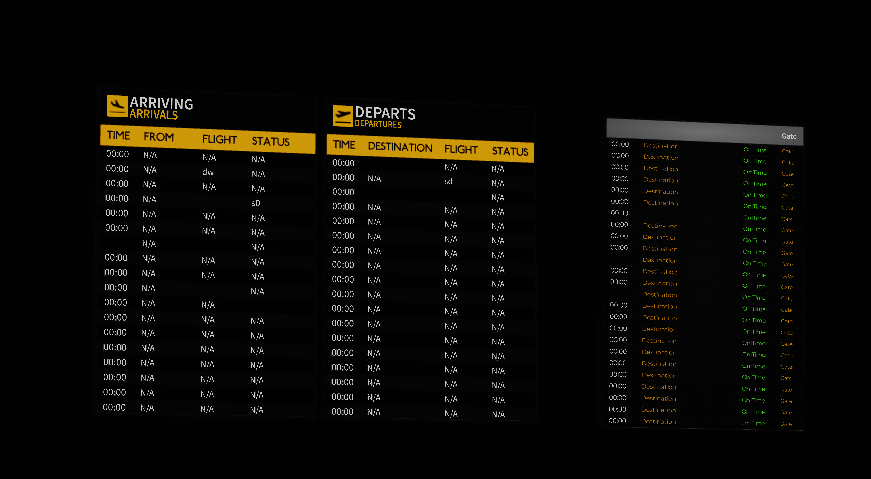 Departure Board – Clearly Development