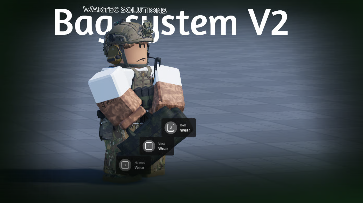 Custom Bag System [LIMITED-TO-1] – Clearly Development