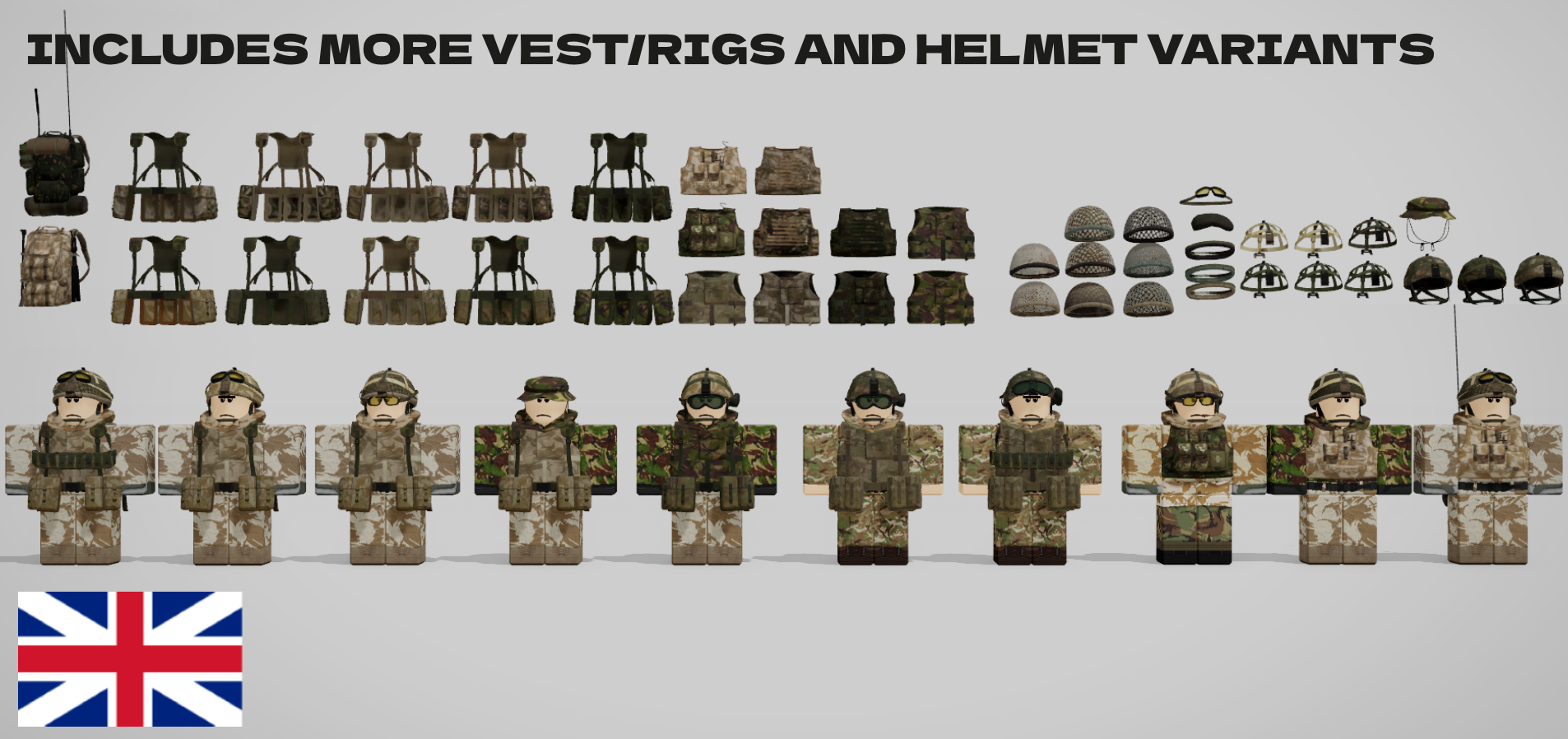 2000s-2010s British Army Bundle – Clearly Development